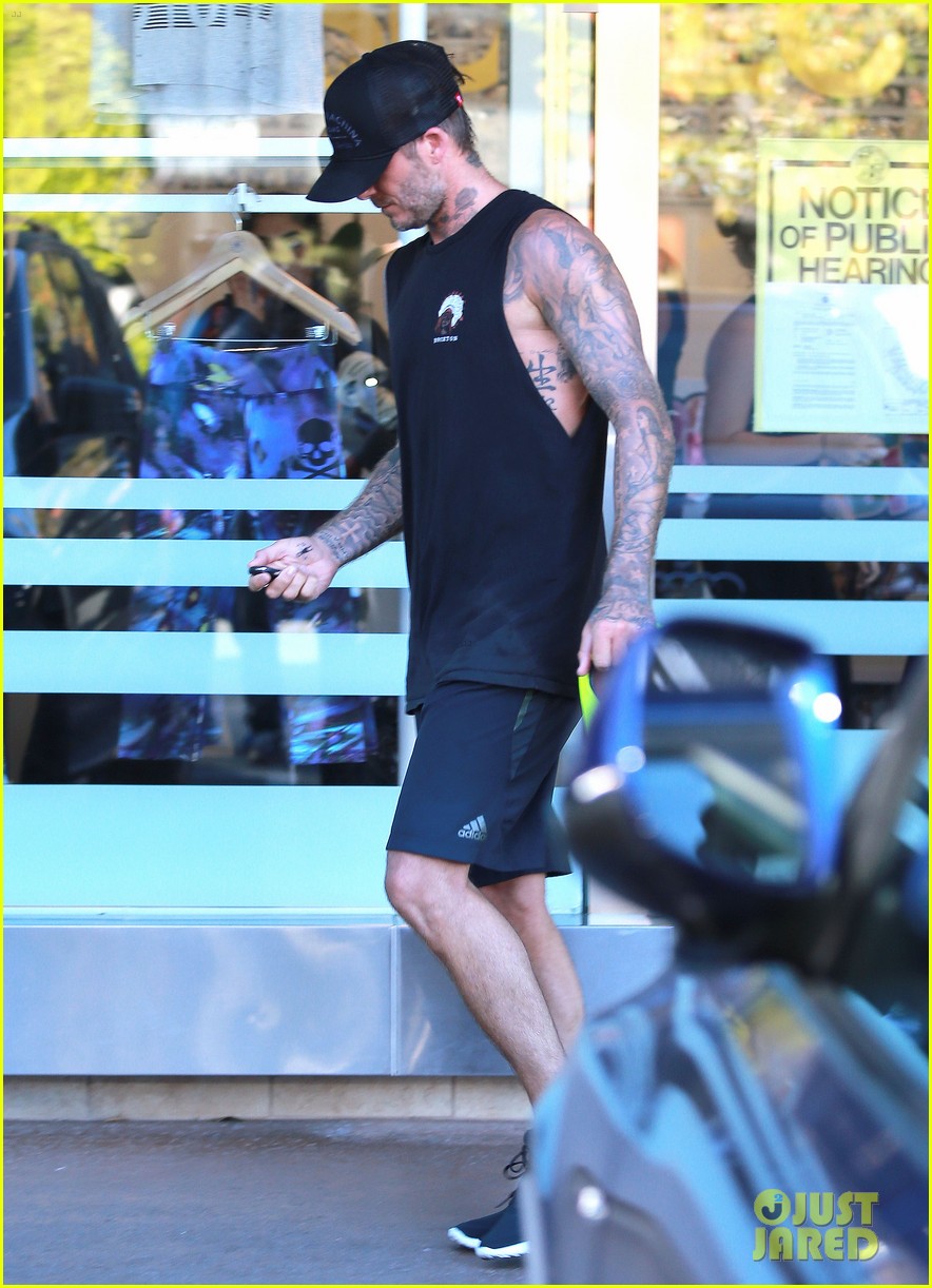 David Beckham Standing