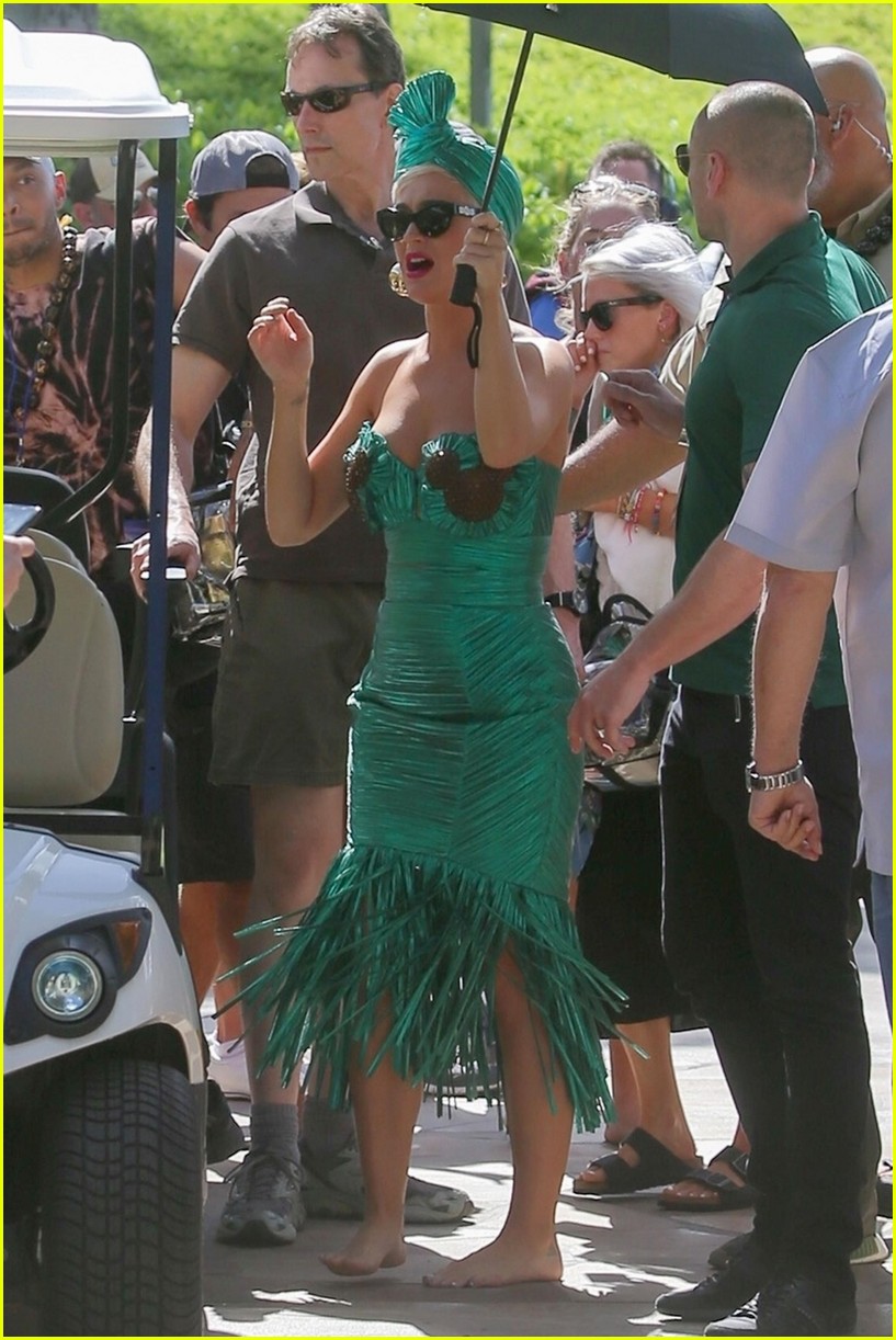 헐리우드 - 케이티 페리, 하와이에서 아메리칸 아이돌 촬영