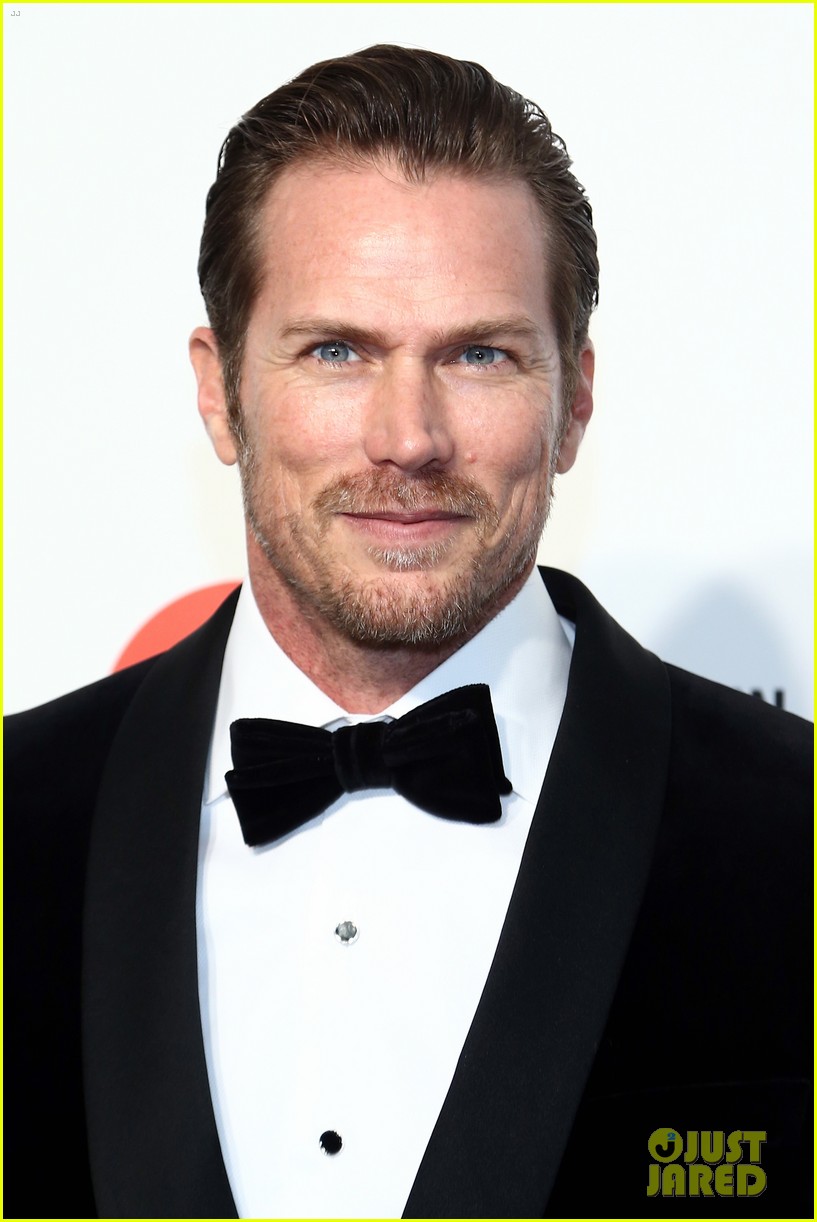 Full Sized Photo of andrew rannells tuc watkins elton john oscars party ...